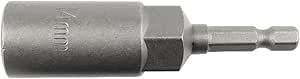 Multiple Size Nut Driver Bit Set Hexagonal Socket Adapter 5.5-19mm for ...