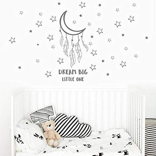 Gadgets Wrap Dream Big Little One Wall Decals Good Night Wall Sticker ...