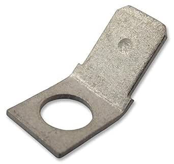 TERMINAL, TAB, FASTON, STUD MOUNT, PCB Terminals, Qty.100 | 61499-1 ...
