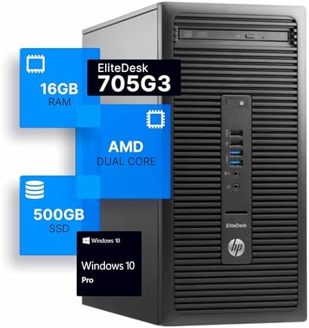 Amazon.com: HP Prebuilt Gaming Desktop Computer | AMD Radeon A6 + 1080p ...