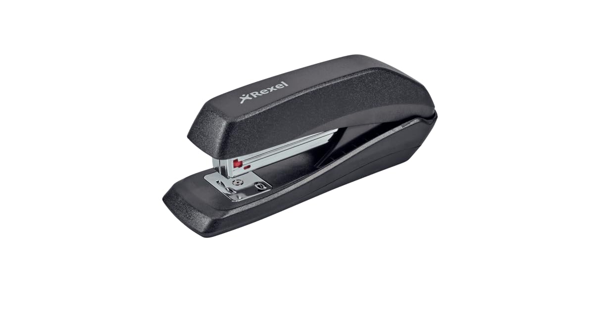 Rexel Ecodesk compact stapler, 20 Sheets, Made with 50% recycled ...