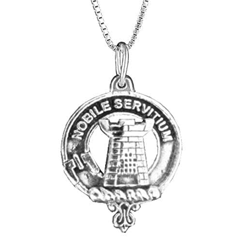 Amazon.com: Spaulding Scottish Clan Crest Pendant - Sterling Silver ...
