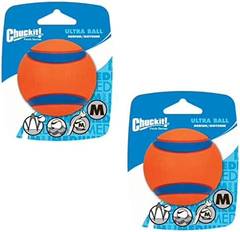 Chuckit! Ultra Ball Medium 1er Pack (2 balls) : Amazon.de: Pet Supplies