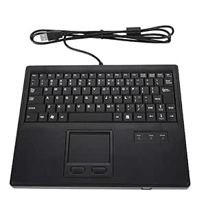 Amazon.in: Buy Cuifati Wired Keyboard with Touchpad, 84 Keys, Scissor ...