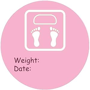 Amazon.com: Weight Stickers,2 Inch Weight Tracker Stickers for Women ...