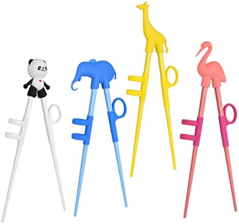 Amazon.com: Training Chopsticks, Cute Animal Shape Easy to Use Learning ...