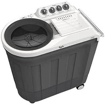 Whirlpool Ace 80A Grey Semi-automatic Top-loading Washing Machine (8 Kg ...