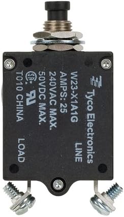 W23-50 W23-X1A1G-50/50 Amp Circuit Breaker - Amazon.com