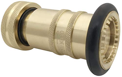 Snapklik.com : 1 Inch NPSH Fire Hose Nozzle Brass Fire Equipment ...