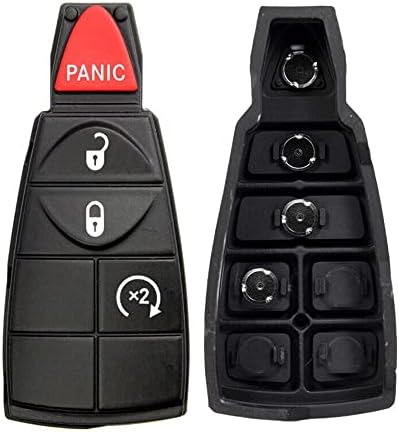 Lot of 1x New Replacement Key Fob Fobik Rubber Button Compatible with ...