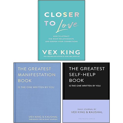 Vex King Collection 3 Books Set (Closer to Love, The Greatest Self-help ...