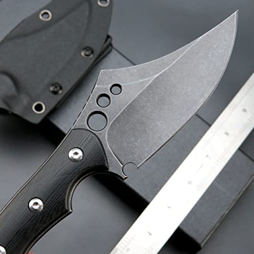 Snapklik.com : Ccanku C1116 Fixed Blade Knife,D2 Steel Blade +G10 ...