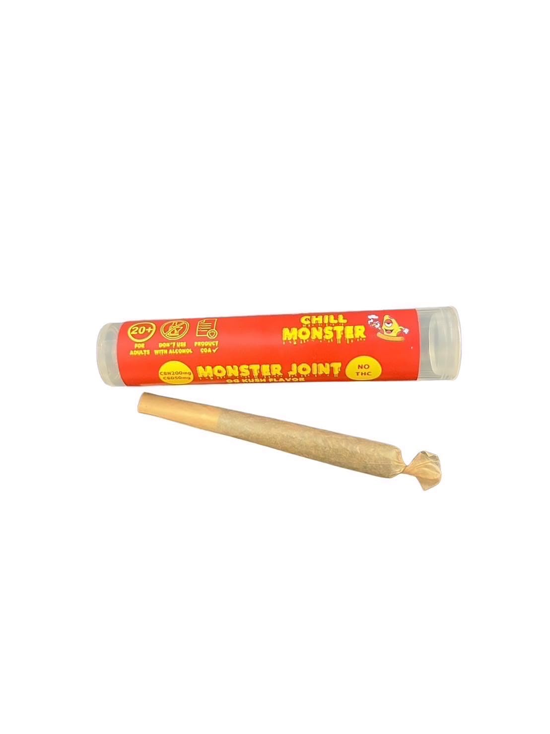 Amazon | 【公式】CHILL MONSTER（チルモンスター） 【高濃度】モンスタージョイント in CBN / CBN200mg ...
