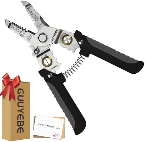Wire Stripper, Multifunctional Wire Strippers Electrical with Cuts 8 10 ...