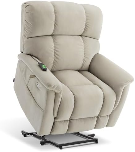 Amazon.com: MCombo Dual Motor Power Lift Recliner Chair with Dual ...