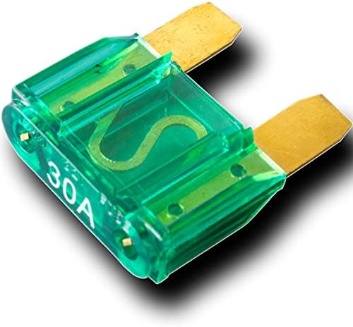 Amazon.com: 1 Pack 30 AMP Gold APX MAXI Fuse Blade 30A Car Truck Boat ...