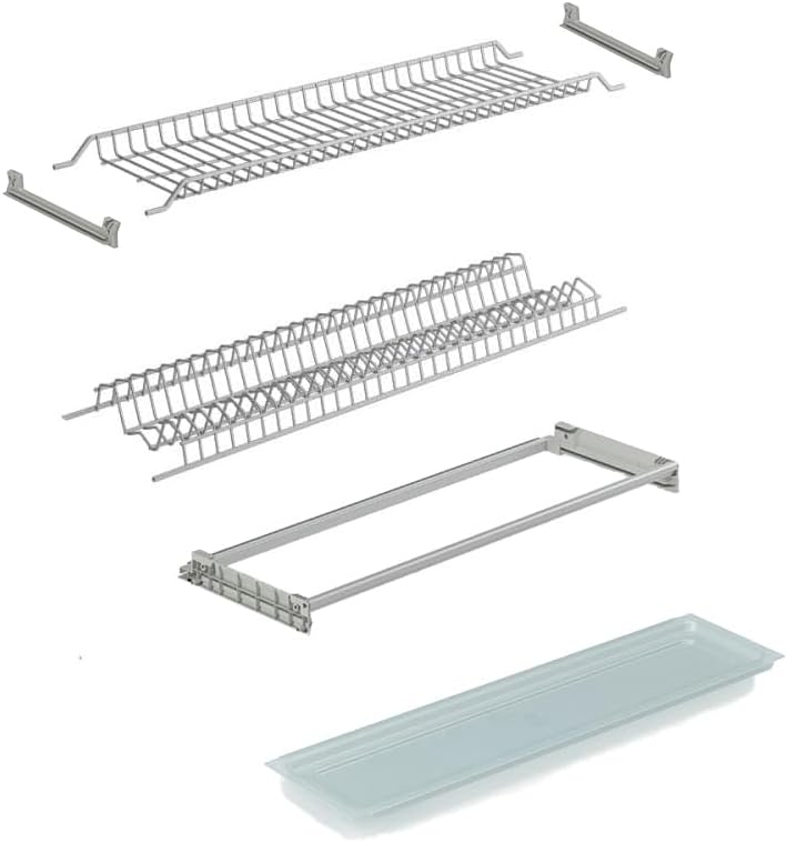 AERREGI KIT SCOLAPIATTI IN METALLO CON TELAIO CON VASCHETTA ...