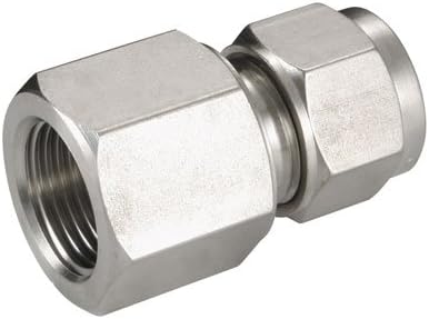 FEMALE CONN 1/4 OD 1/4 NPT - Female Thread, NPTF (316 Stainless Steel ...