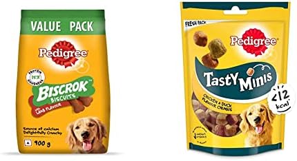Buy Pedigree Adult Biscrok Biscuits Dog Treat (Above 4 Months) Lamb ...