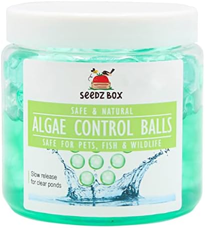 Pond Clear Water Treatment - Barley Straw Balls 300ml - Removes Pond ...