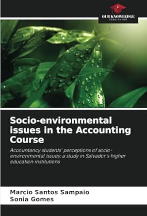 Socio-environmental issues in the Accounting Course: Accountancy ...