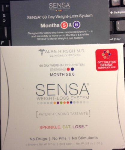 Amazon.com : Sensa Month 5 & 6 (4 shakers) : Bath Products : Health ...