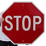 ・ブランド:SmartSign・製造元:Lyle Signs・モデル:X-R1-1-DG-STOP-36-M1・製造元/メーカー部品番号:X-R1-1-DG-STOP-36-M1・3M認定。 プレミアム 3M 反射フィルムとインクで製造され...