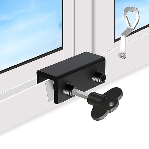 Snapklik.com : 4 Pack Window Locks Door Security Bar For Vertical ...