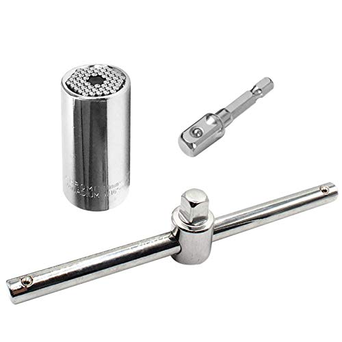 Buy PANMAX Universal Socket 3PCs 7mm-19mm Magic Socket with Sliding Bar ...