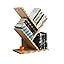Amazon.com: VOVCIG Tree Bookshelf 3 Shelf Desktop Organizer Y Shaped ...