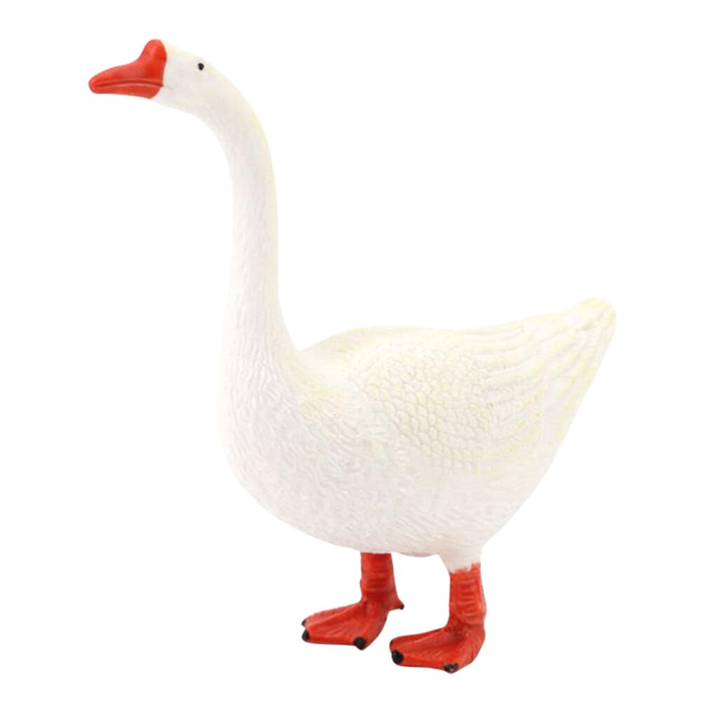 Amazon.com : Toddmomy Goose Statue Plastic Goose Figurine Garden Goose ...