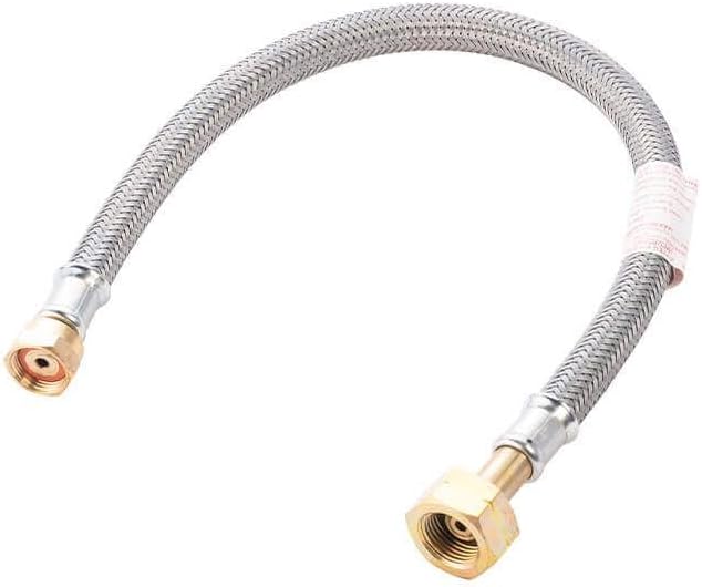 Hamilton Gas Products Armoured Hose with NRV Butane Excess Flow Safety ...