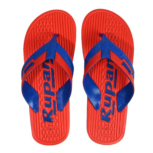 Rupani Men's Comfortable Flip Flops Lightweight Slippers for Daily Use ...