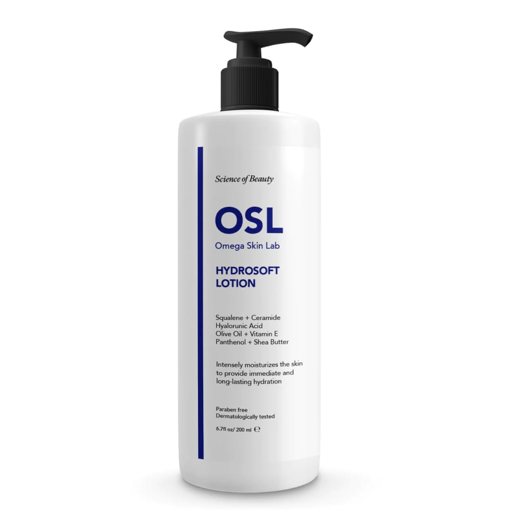 OSL Hydrosoft Lotion 200ML Nourishing Face Moisturiser, Body Lotion and ...