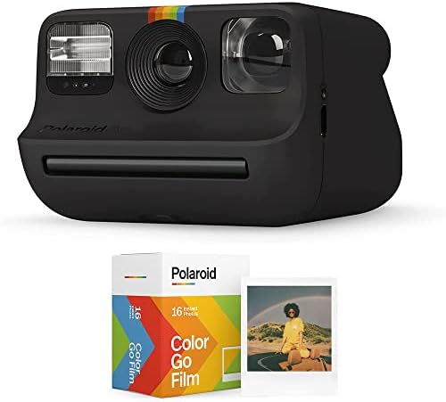 Amazon.com : Polaroid Originals PRD9070 GO Mini Instant Camera Black ...