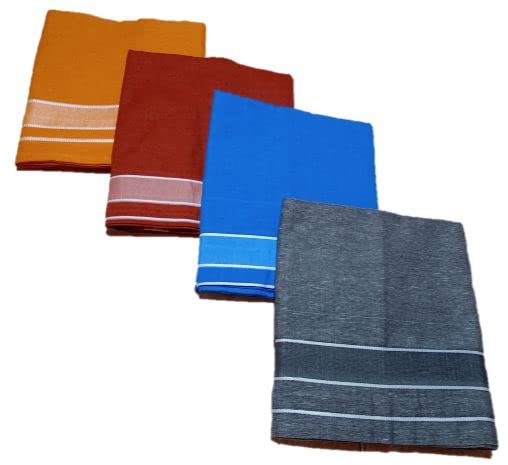 Lungi(Free size, unstiched, Multicolour, Lungi, Lungies, Lungis, dhoti ...
