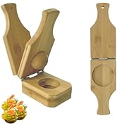 Amazon.com: Bamboo Tostones Plantain Press Plantain Smasher Maker ...