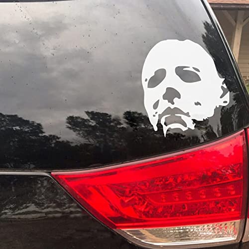 Michael Myers Halloween Horror Full Face Die Cut Decal Sticker ...