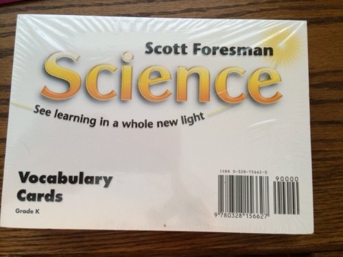 Amazon.com: Science 2006 Vocabulary Cards Grade K: 9780328156627: Books