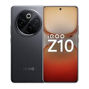 iQOO Z10 5G (Stellar Black, 8GB RAM, 128GB Storage) | India's Biggest Ever 7300 mAh Battery ...
