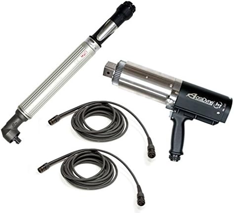 Angle Nutrunner 60Nm 1/2" + Pistol Nutrunner 5000Nm 1 1/2" + Tool cable ...