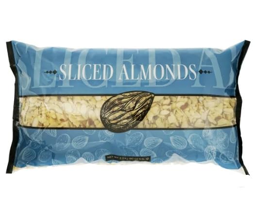 Amazon.com : Premium Sliced Almonds - 5lb Bulk Bag | Perfect for Baking ...