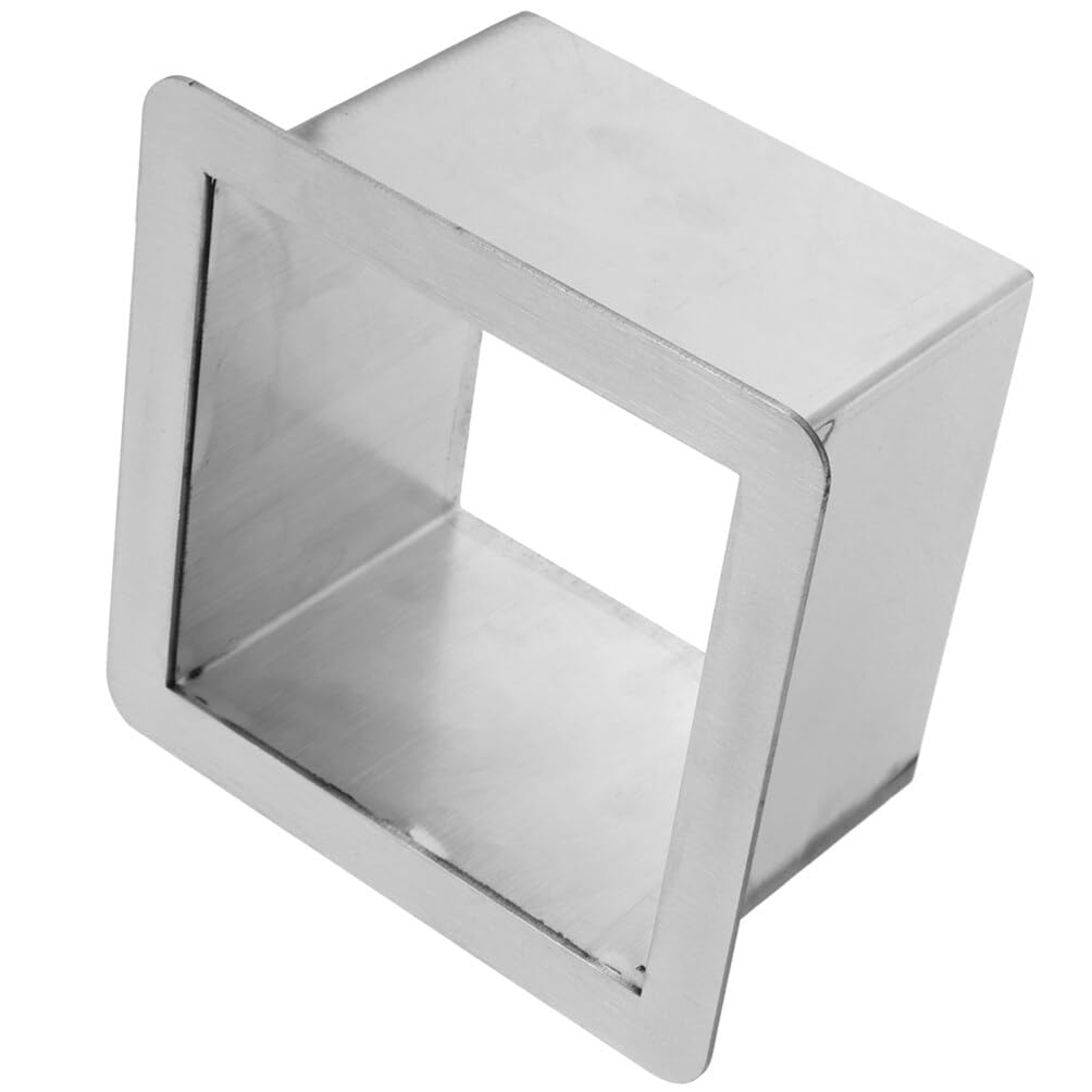 Amazon.com: MAGICLULU Drop Trash Chute Grommet Square Stainless Steel ...