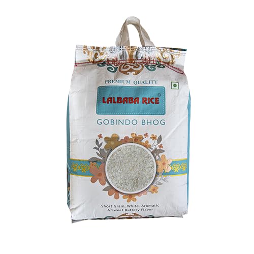 LALBABA RICE Govinda Bhog Rice 10 Kg - Aromatic Premium Rice for Divine ...