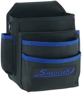 Amazon | デンサン 腰袋 スムーズハイポーチ NDS-864-KBB 広々ポケット3段式 | 腰袋・釘袋