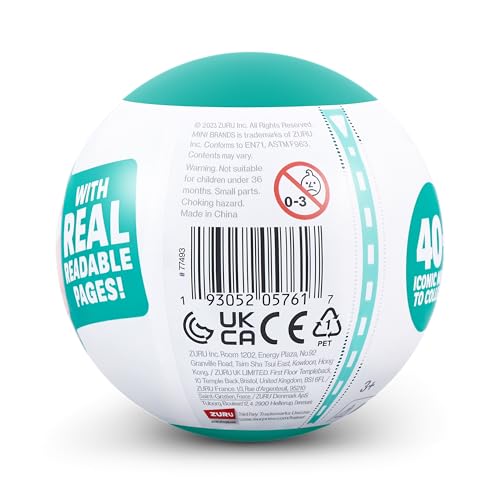 Snapklik.com : Mini Brands Books Capsule By ZURU Real Miniature Book ...