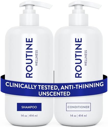 Buy Routine Wellness Anti-Thinning Shampoo and Conditioner Set for ...