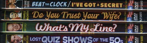Amazon.com: TV Game Shows Of The 50's (4-DVD) : Bud Collyer, Garry ...