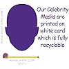 Erling Haaland (Smile) Celebrity Mask, Flat Card Face, Fancy Dress Mask ...