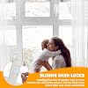 6 Pack Cam Action Window Sash Lock with Keeper Diecast, Window Sash ...